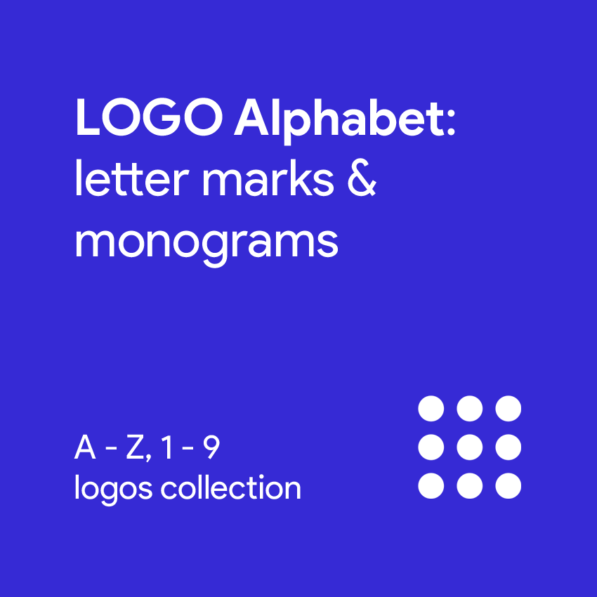 LOGO Alphabet: A - Z letter mark logos & monograms collection - Alex Tass